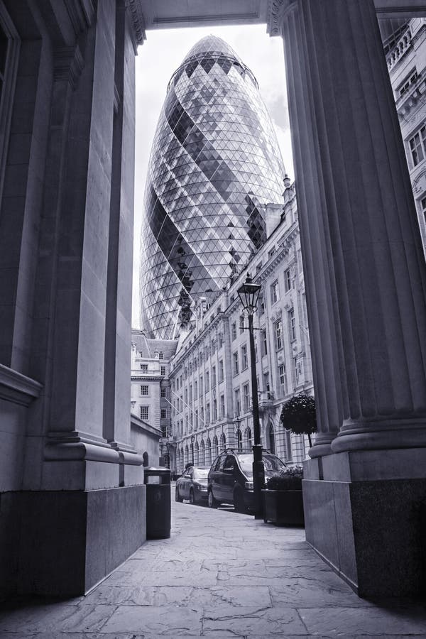 Modern London stock photo. Image of capital, modern, architecture ...
