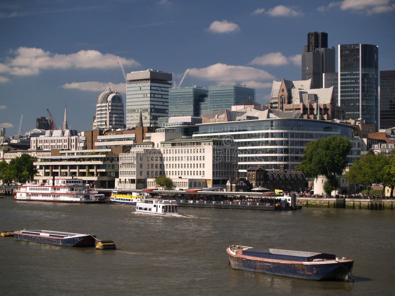 Modern London stock photo. Image of offices, office, modern - 6006004