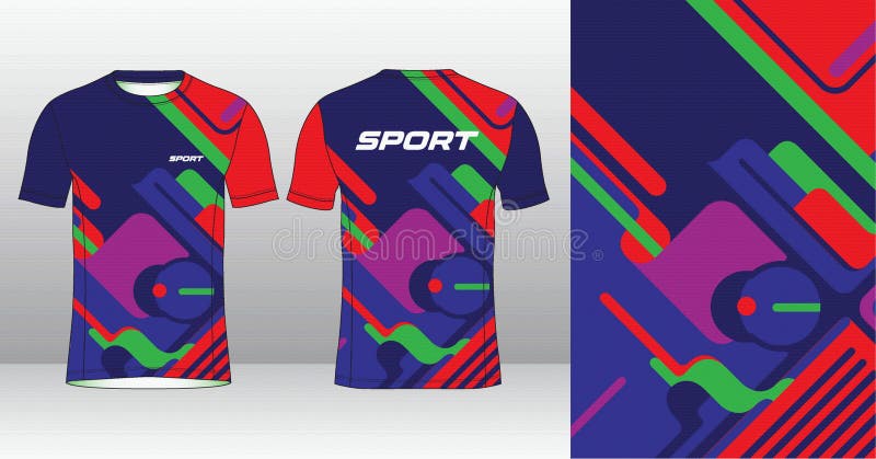 Running Jersey Design. Sport Jersey Design for Custom Sublimation Stock ...