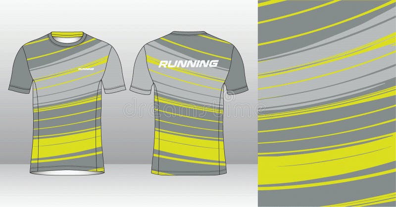 Running Jersey Design. Sport Jersey Design for Custom Sublimation Stock ...