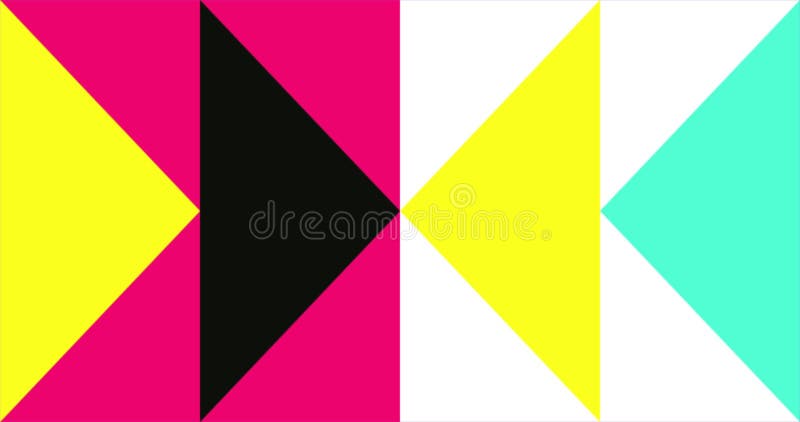 Modern Loop Animated Geometric Pattern or Background. 4K Resolution ...