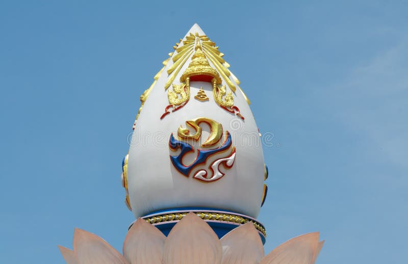 Modern lotus stock image. Image of culture, asia, design - 76567907