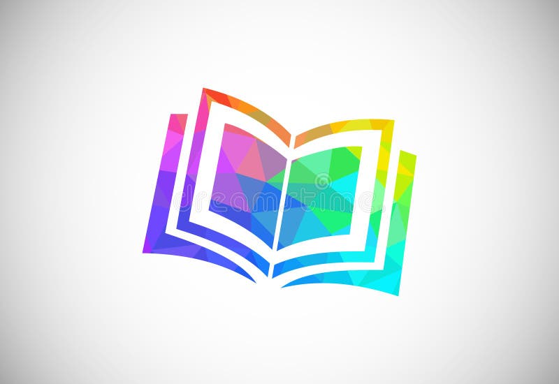 Modern Low Poly Style Education Logo Design, Geometric, and Triangle ...