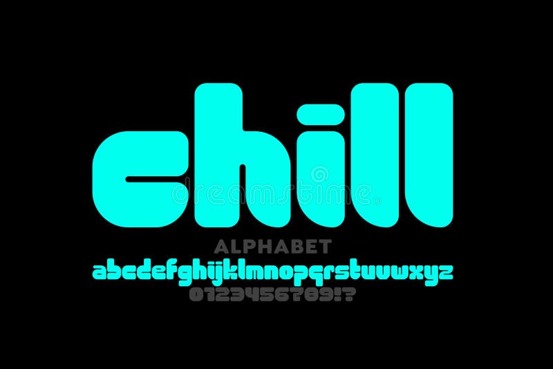 Chill Letters Stock Illustrations – 146 Chill Letters Stock ...