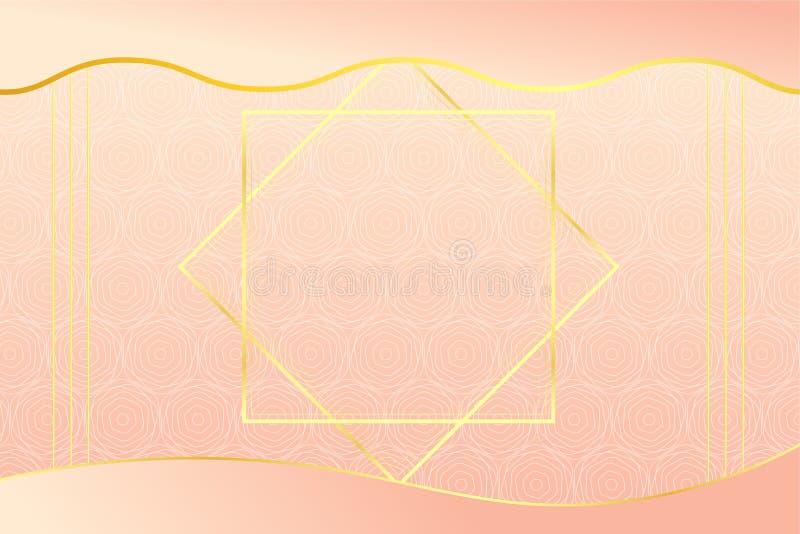 Modern Luxury Abstract Background with Golden Line Elements. Modern ...