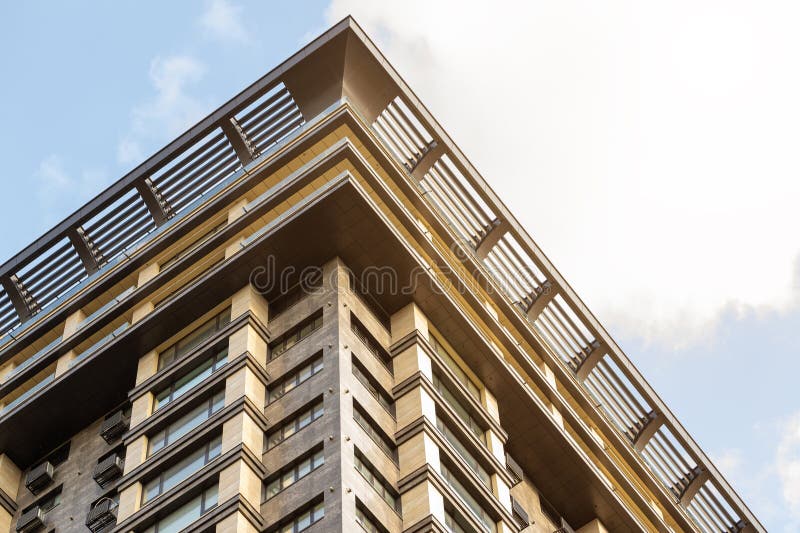 Modern Luxury Business Building Center Corner Triangle Frame Pattern ...