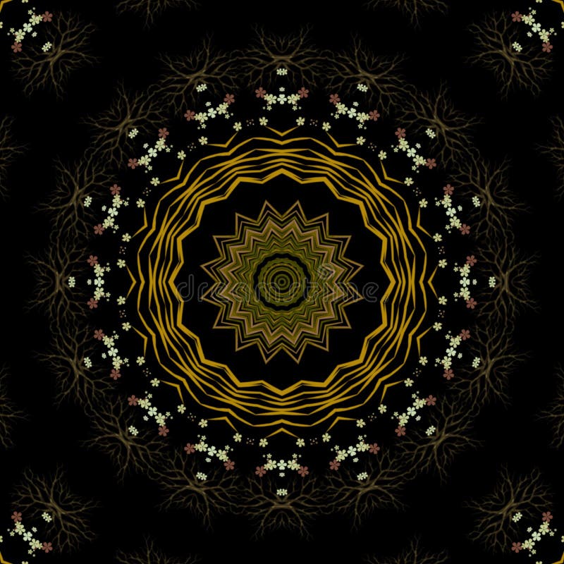 Beautiful Motif and Pattern Stock Illustration - Illustration of ...