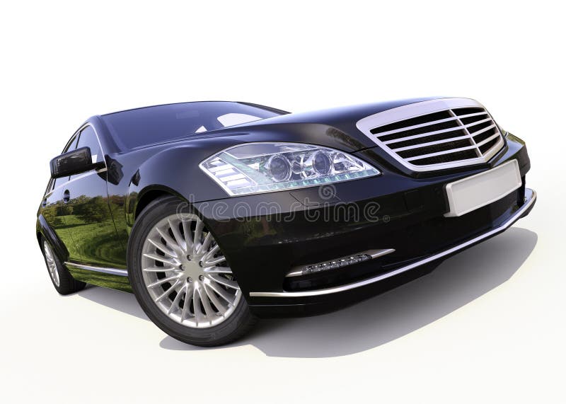 Modern Luxury Executive Car Stock Photo - Image of modern, automobile ...