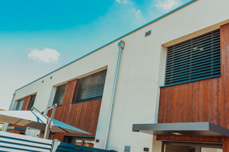 Modern Luxury House with Smart Technology. Smart Home Concept Stock ...