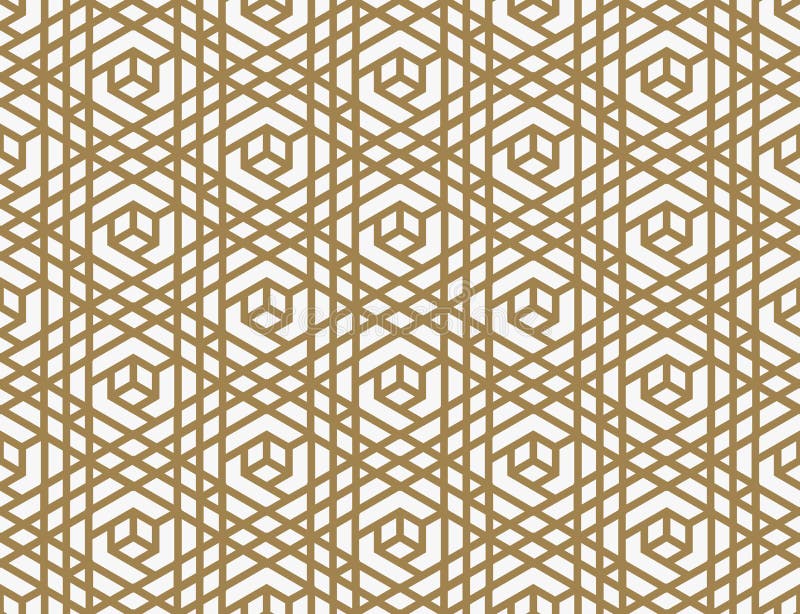Modern Luxury Stylish Geometric Textures with Lines Seamless Pat Stock ...