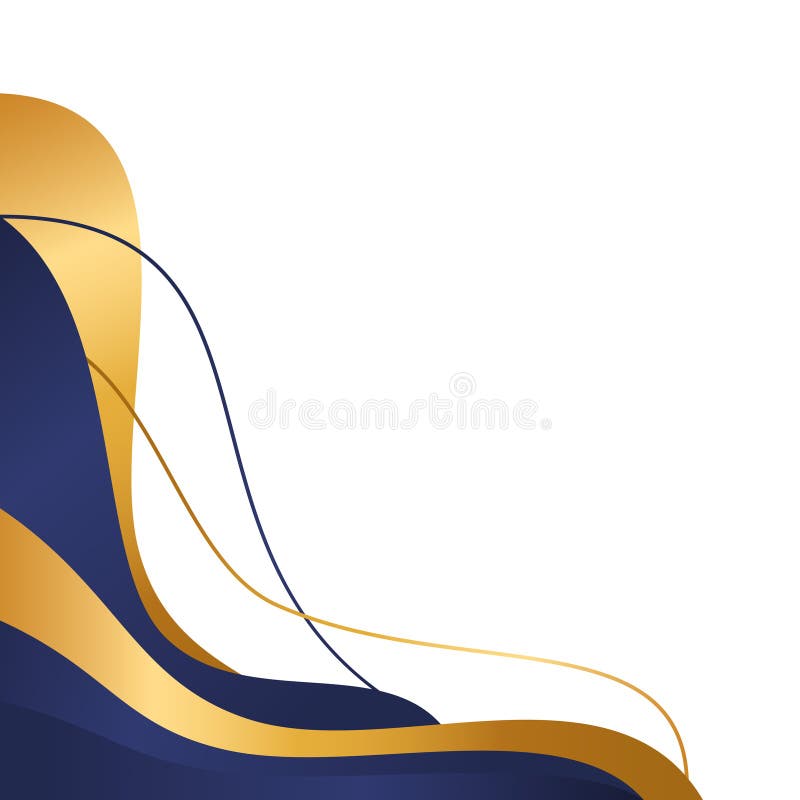 Modern Luxury Wavy Border with Line Decoration Stock Vector ...