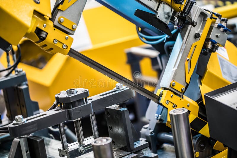 Modern machine Saw stock image. Image of object, automated - 72142093