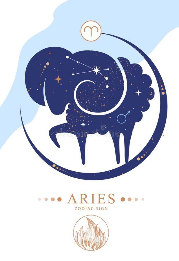 Astrology Sign Aries Stock Illustrations – 23,932 Astrology Sign Aries ...