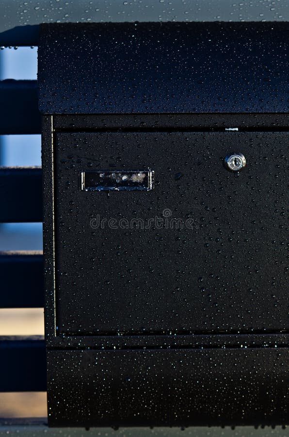 Modern mailbox stock image. Image of postbox, mail, mailbox - 53187417
