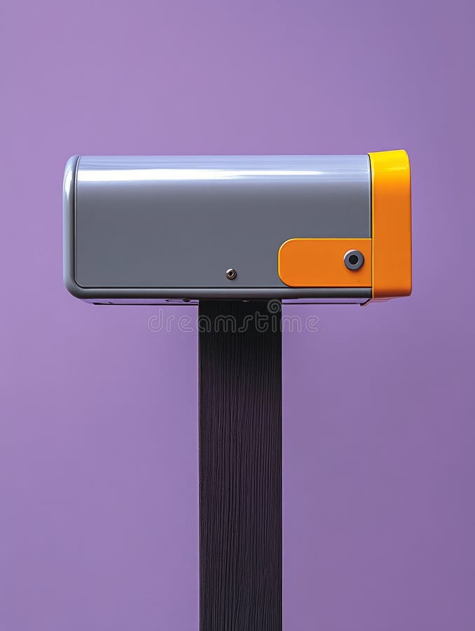 Modern Mailbox Purple Background Stock Photos - Free & Royalty-Free ...