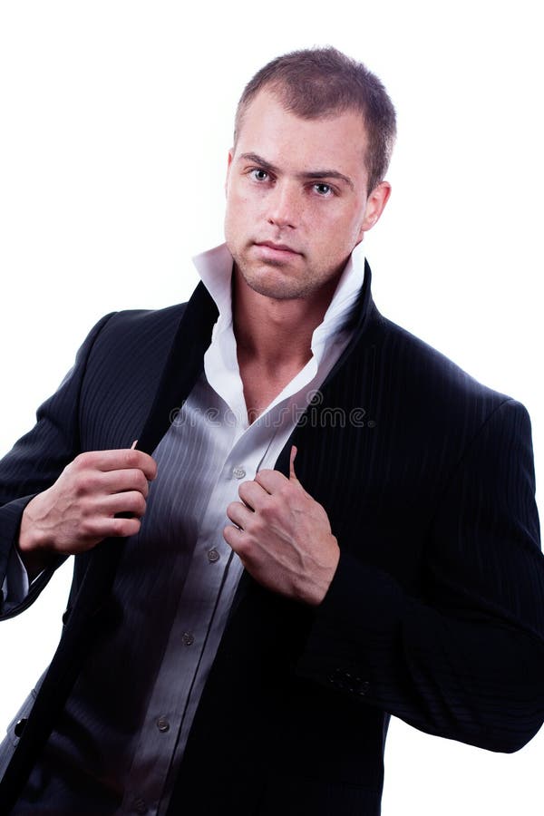 Modern man stock image. Image of people, cute, business - 16822973