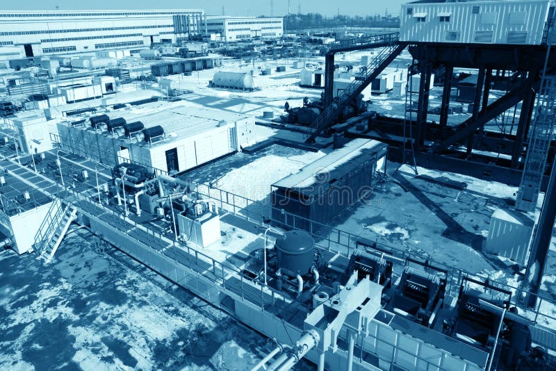 Modern manufacture factory stock image. Image of doors - 39003765