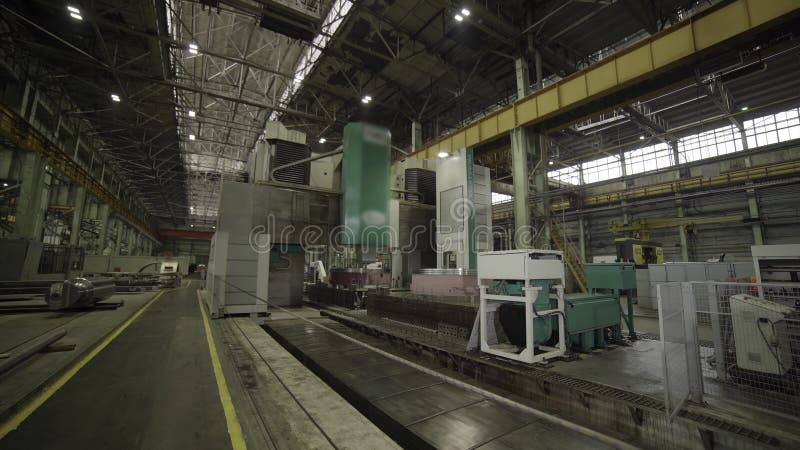 A Modern Manufacturing Facility Designed for Efficiency with Heavy ...