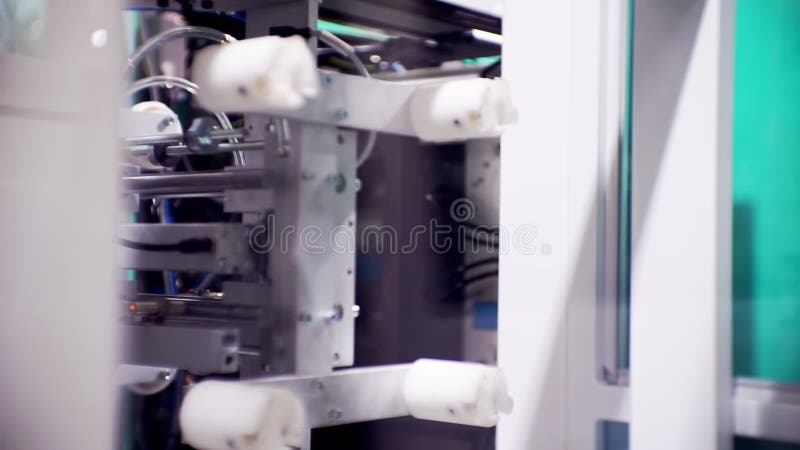 Automated Line Produces Plastic Cups Stock Footage - Video of concept ...