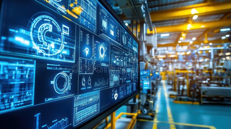 Quality Control Digital Dashboard Showing Real Time Stock Photos - Free ...