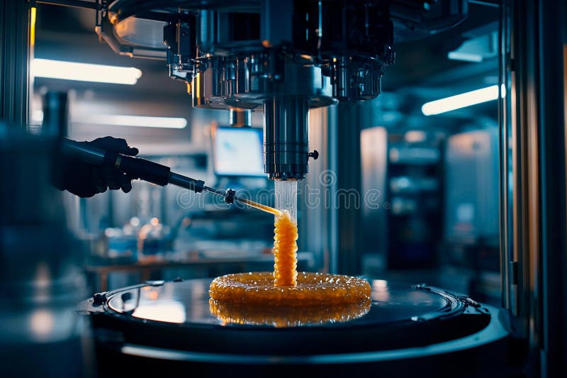 Modern Manufacturing Process Showcasing Advanced Technology in Action ...