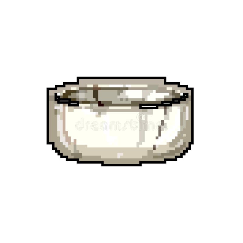 Modern Marble Bowl Game Pixel Art Vector Illustration Stock Vector ...