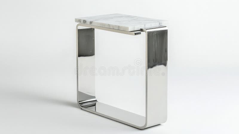 Modern Marble Stainless Steel Side Table Stock Photos - Free & Royalty ...
