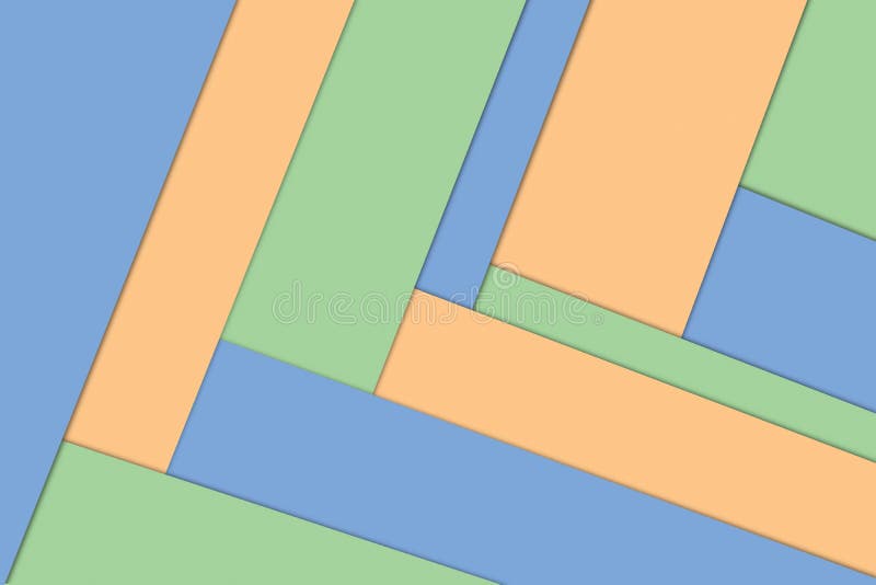 Modern Material Design, Color Paper Composition, Abstract Banner and ...