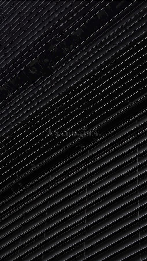 Modern Matte Black Louvers on High Rise Facade for Dynamic Texture and ...