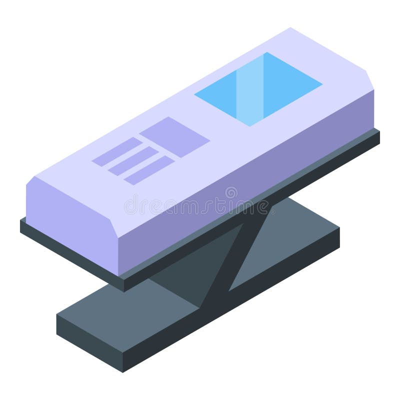 Modern Medical Bed Showing Control Panel for Adjusting Height Stock ...