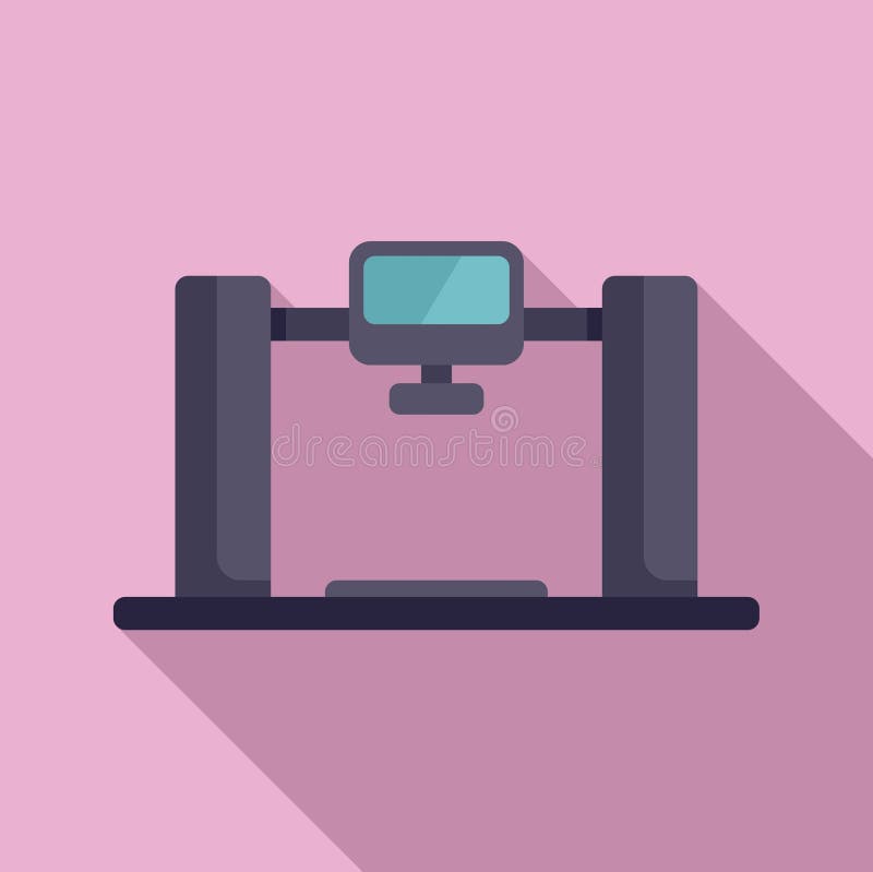 Modern Medical Printer Icon Flat Vector. Science Bioprinting Stock ...