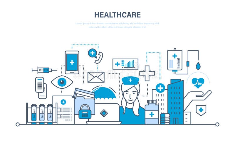 Modern Medicin, Teknologi, Metoder Av Behandling Och En Online ...
