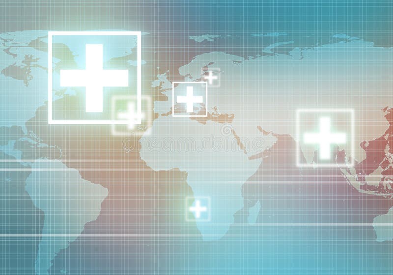 Modern medicine stock illustration. Illustration of interaction - 88696305