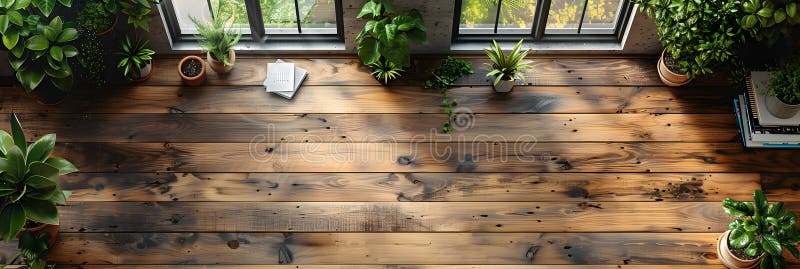 Modern Meeting Room Scene - Minimalist Office Table Setup Stock ...