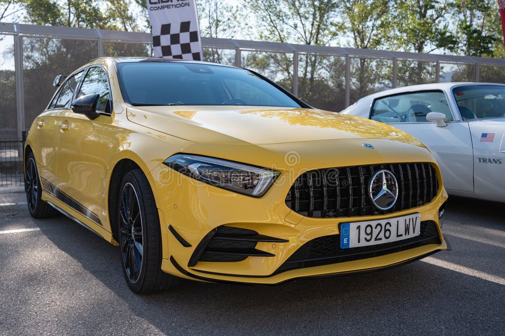 Modern Mercedes Benz 250E Class a Hybrid. Editorial Image - Image of ...