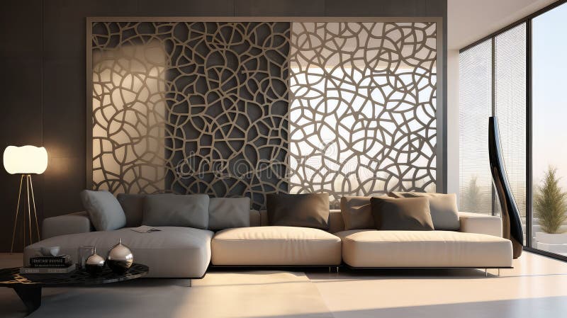 Modern metal panel stock illustration. Illustration of stylish - 373112923