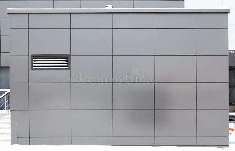 Louver Facade Texture PREMIUM WPC W07 FLUTED WALL PANEL LOUVERS
