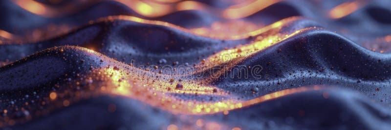 Modern Metallic Waves with a Wet Shine Effect, Glossy, Shine Stock ...