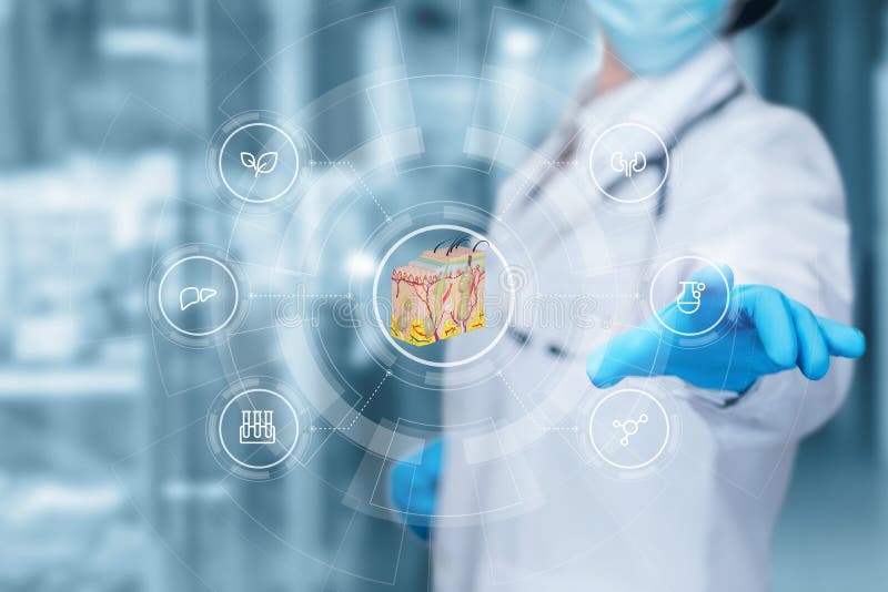 Modern Methods of Skin Treatment Stock Photo - Image of dermatology ...