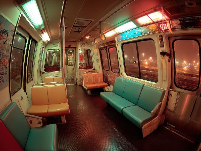 A Modern Metro Interior Showcasing Urban Design Stock Photo - Image of ...