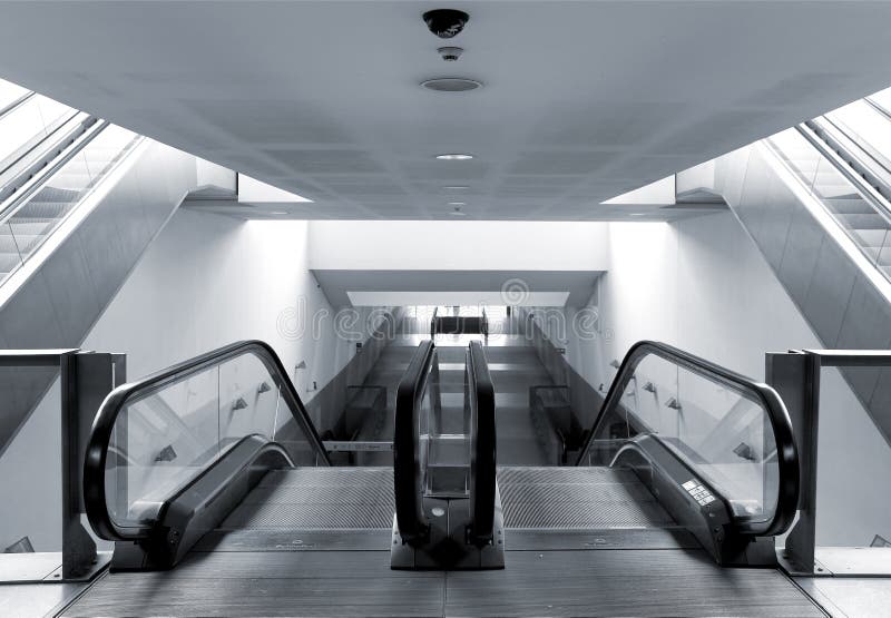 Modern Metro Station Architecture Perspective Stock Photo - Image of ...