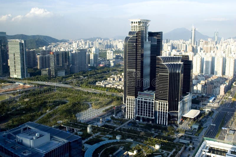 Modern Metropolis Cityscape Stock Photo - Image of urban, cityscape ...