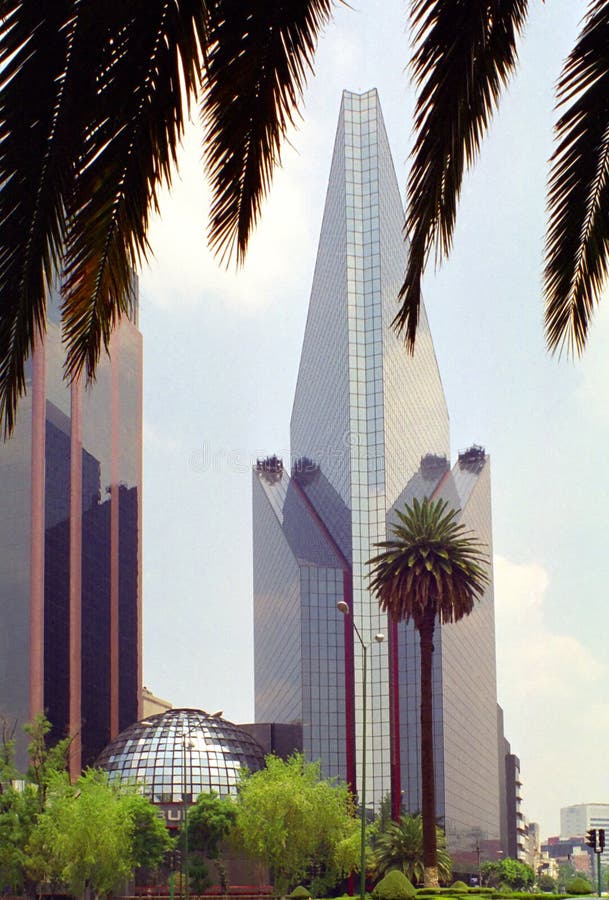 Modern Mexico City stock image. Image of plaza, architecture - 2339645