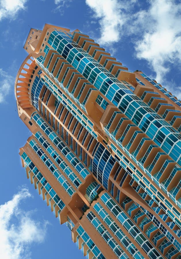 Modern Miami Building stock photo. Image of modern, tower - 3277398