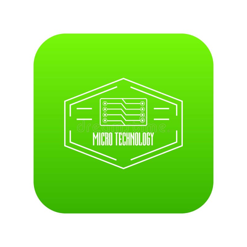 Micro Technology Background Stock Illustration - Illustration of ...
