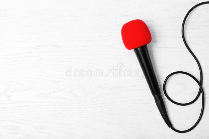 Microphone Interview stock photo. Image of broadcast - 15014740