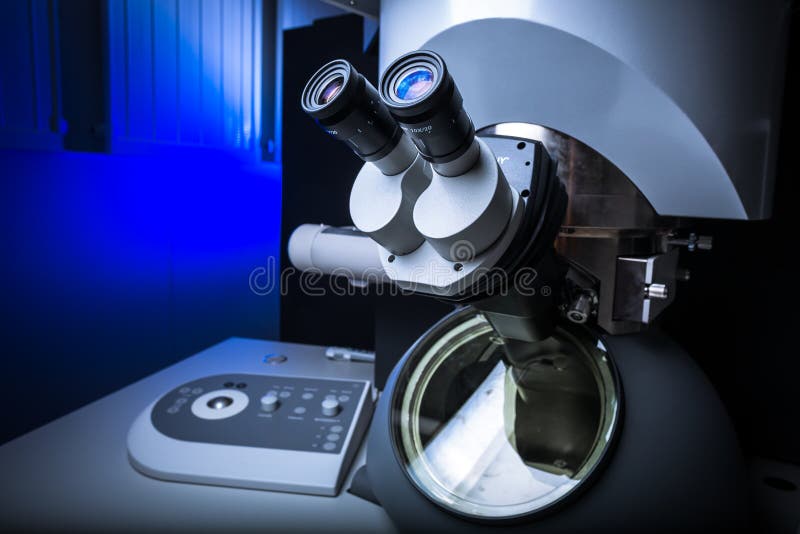 Modern Microscope for Science Laboratory or Industrial Work Connect ...