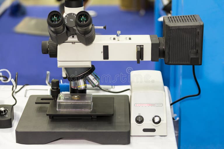 Modern Microscope for Science Laboratory or Industrial Work Connect ...