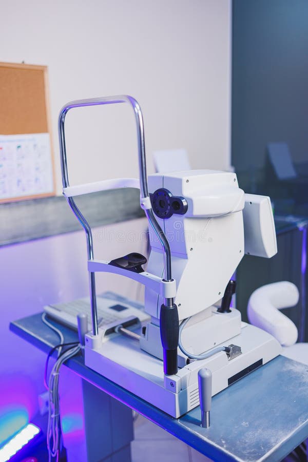 A Modern Microscope for Vision Stock Image - Image of vision ...