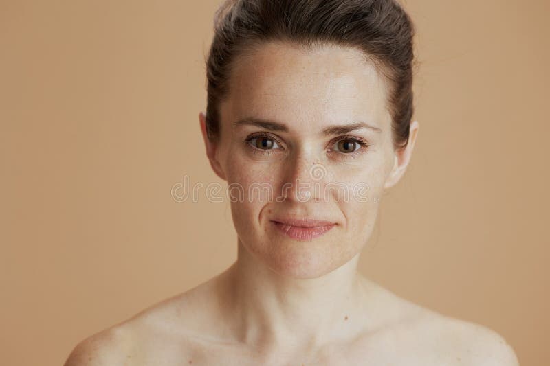Older Woman Natural No Makeup Stock Photos - Free & Royalty-Free Stock ...